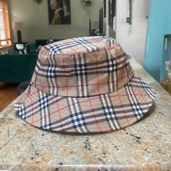 ASOS | Accessories | Burberry Style Plaid Bucket Hat | Poshmark